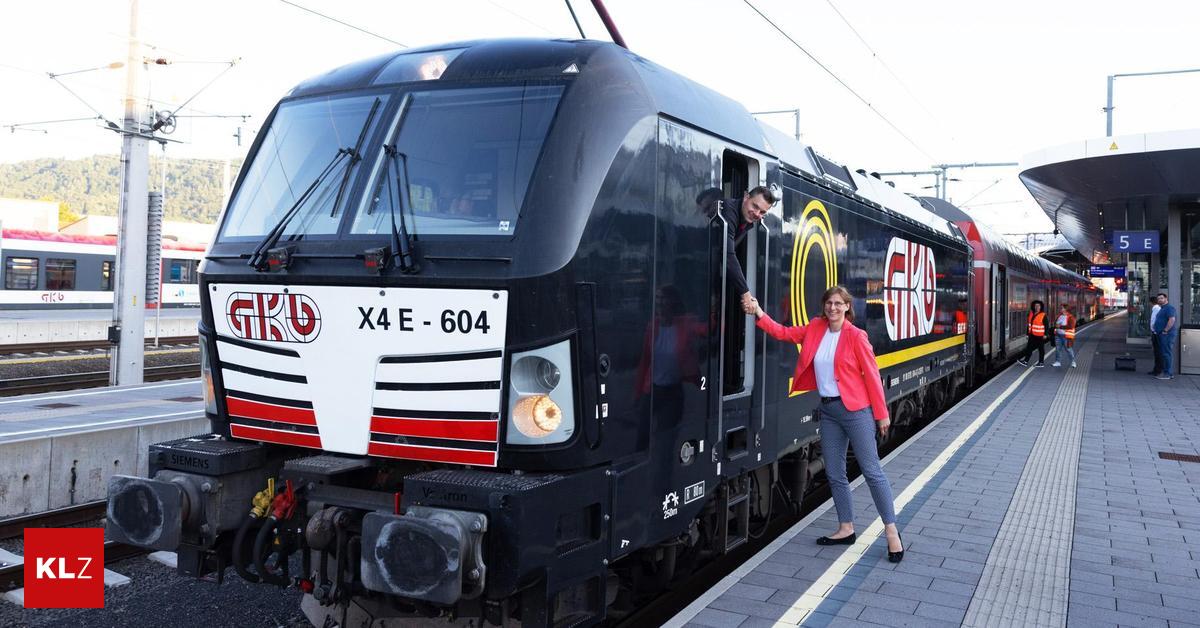 Nach 165 Jahren: Elektrische Züge der GKB fahren ab sofort auf der Linie S6